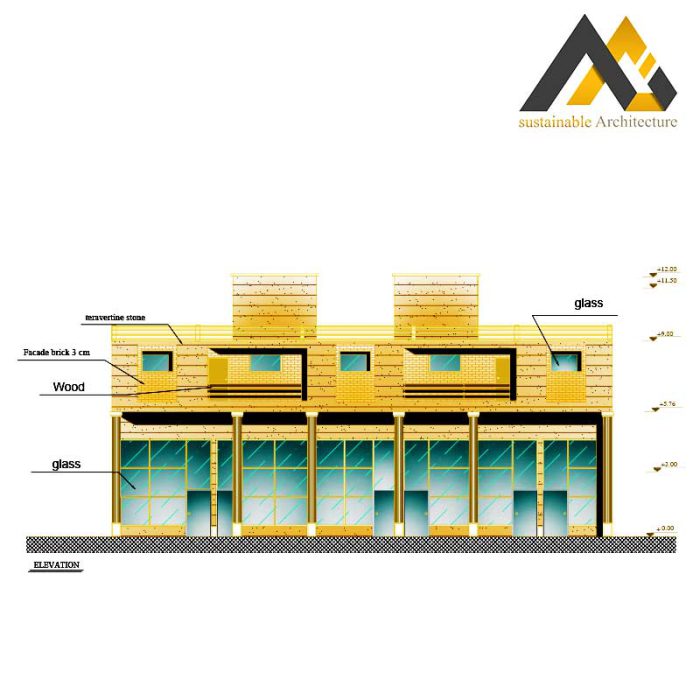 commercial residential complex plan - ArchitectLux