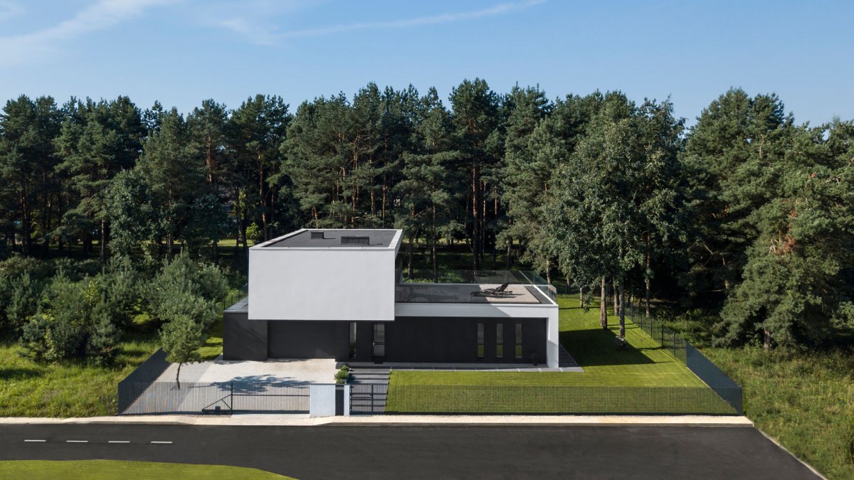 Forest villa design - ArchitectLux