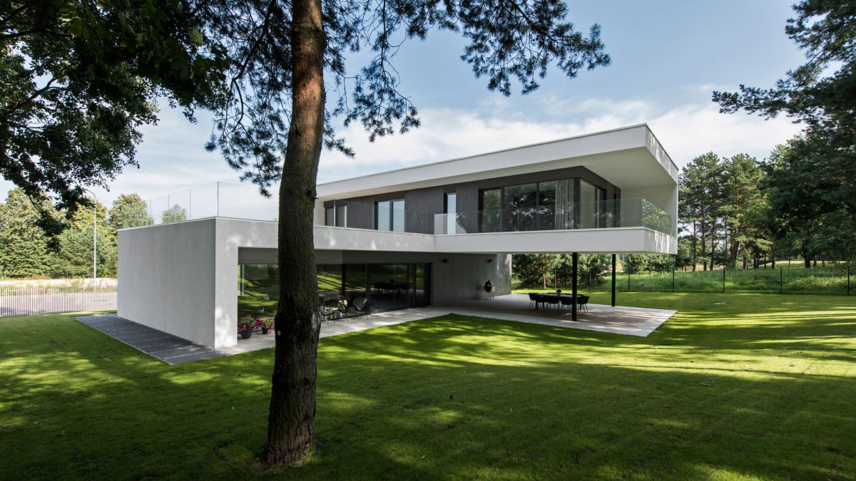 Forest villa design - ArchitectLux