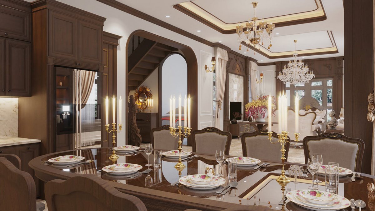 Neoclassical villa design - ArchitectLux