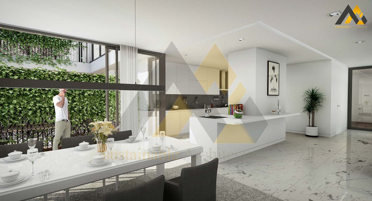 Chel Bagh apartment plan design - ArchitectLux