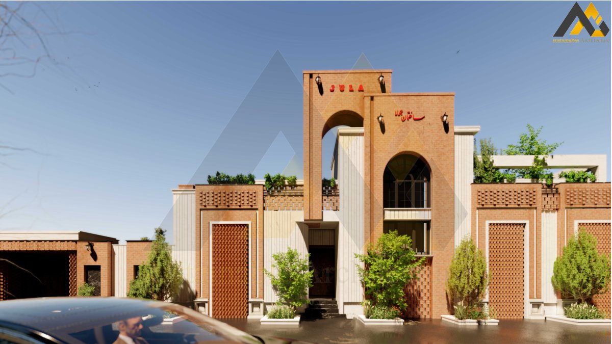 One-story three-bedroom residential building - ArchitectLux